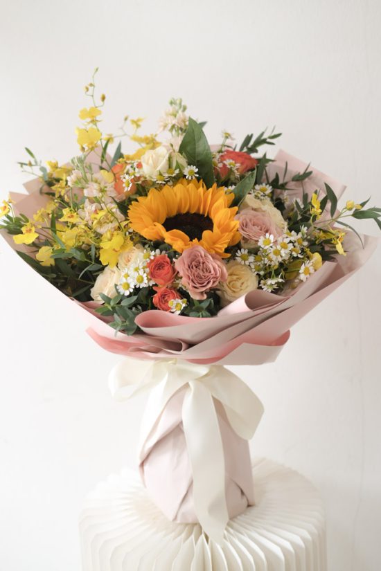 Sunshine Bouquet - Cheerio - The Flower Factory